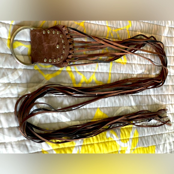 Accessories | 34 Leather Strips Belt Hoop Close Front Total Hippie ...